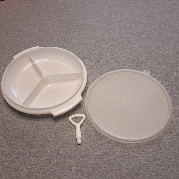 Tupperware | Kitchen | Tupperware Suzette Vintage White 3 Piece Relish ...